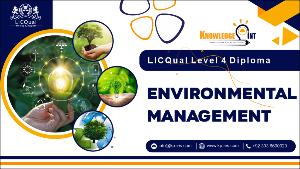 LicQual Level 4 Diploma in Environmental Management