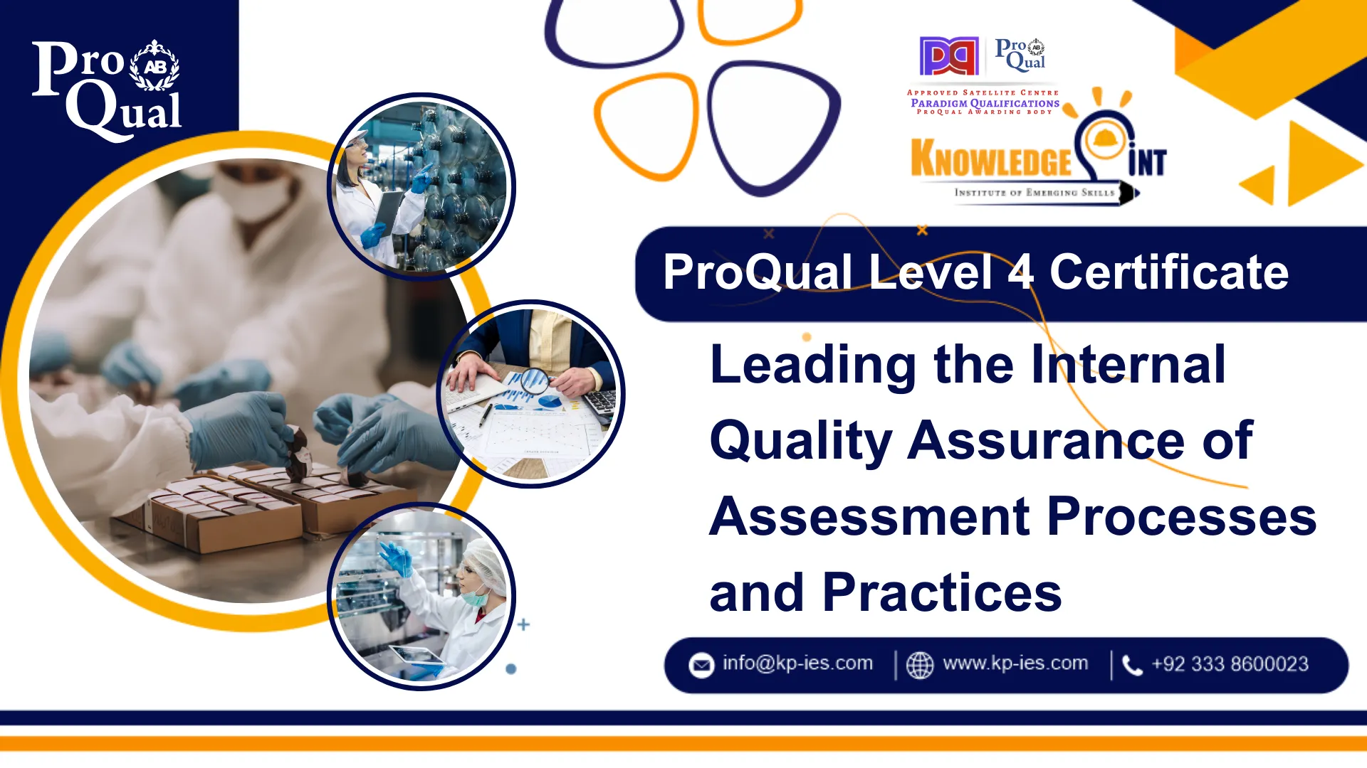 ProQual Level 4 Certificate in Leading the Internal Quality Assurance ...